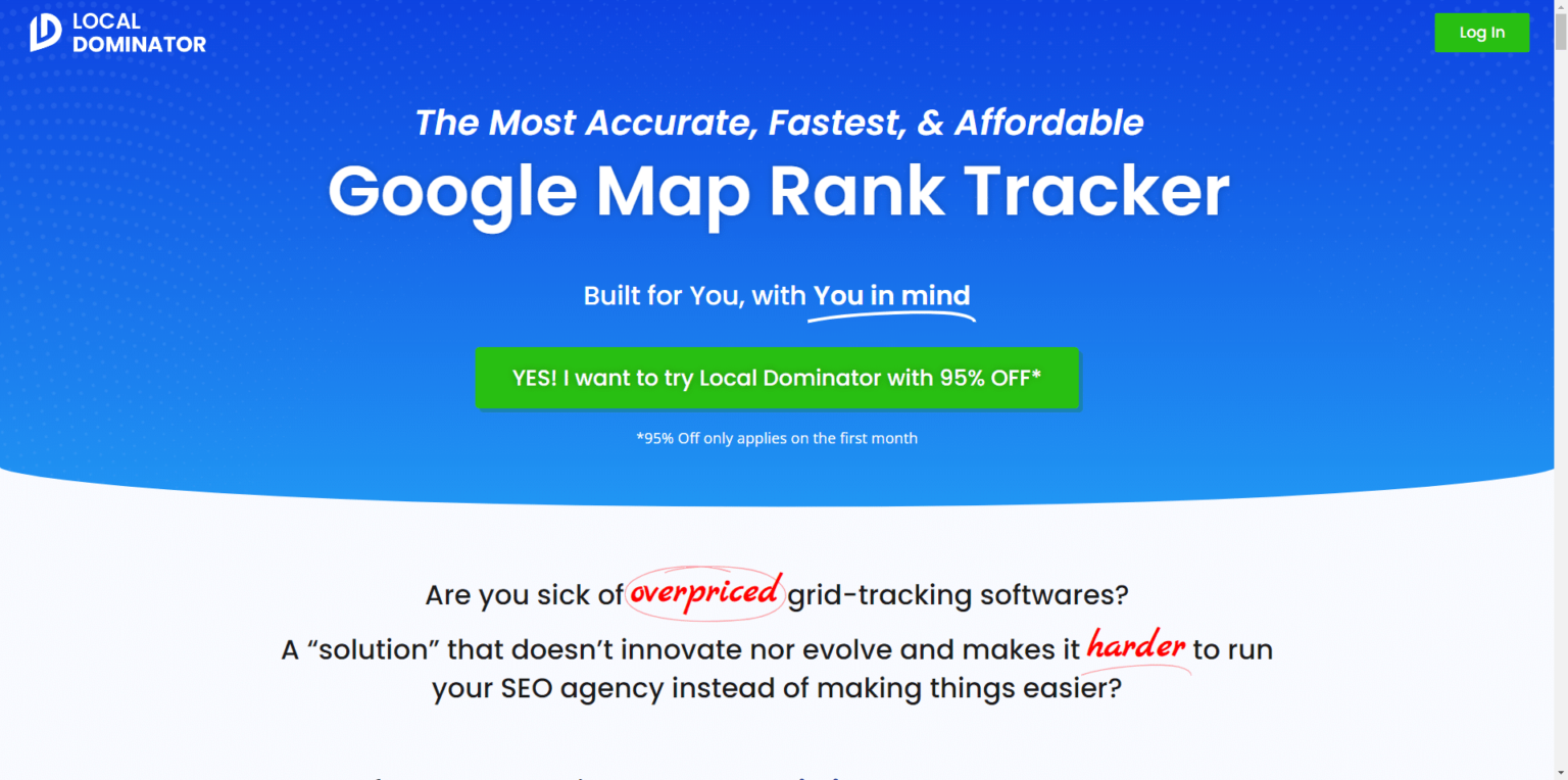 Local Dominator Review - #1 Geo Rank Tracking Local SEO Software